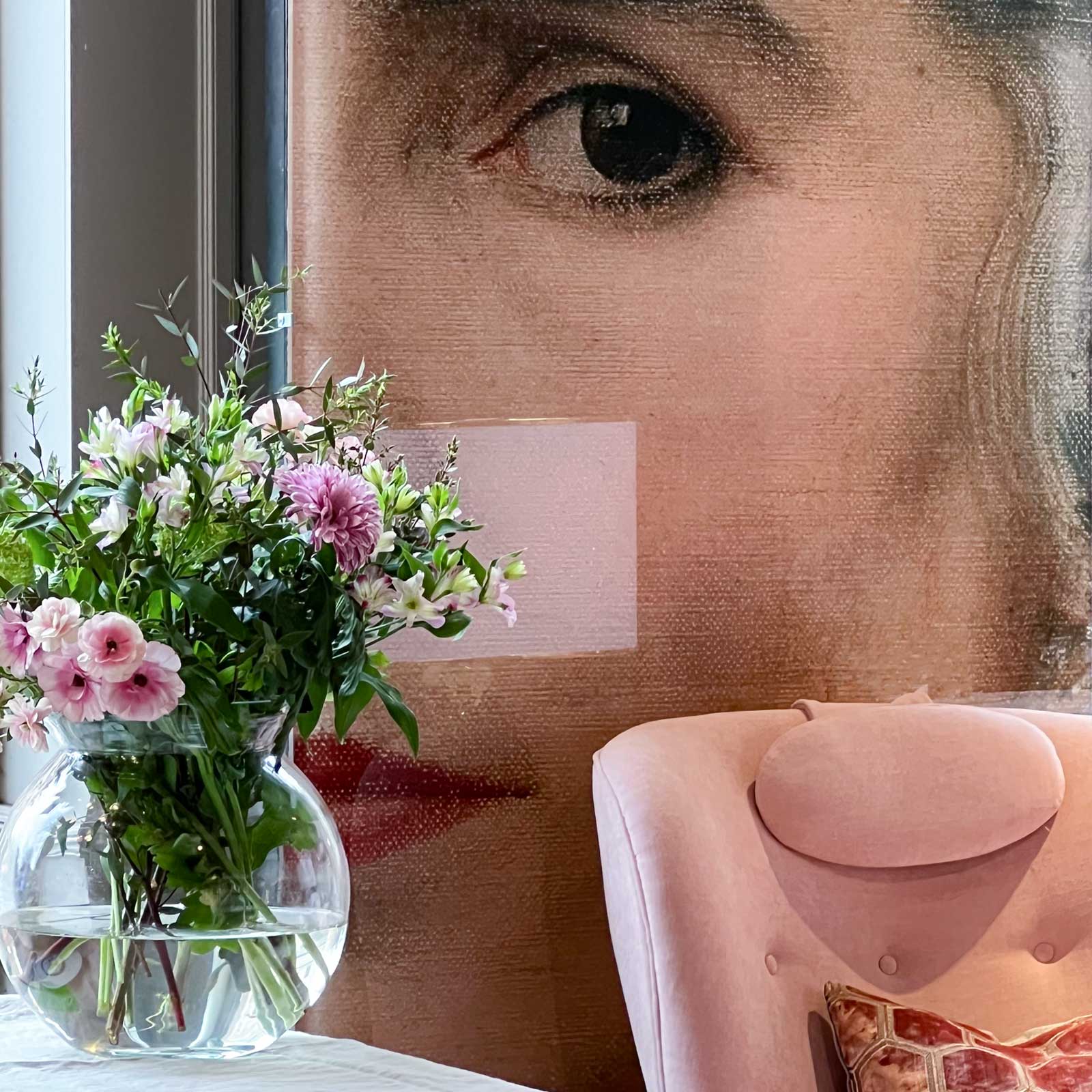 Inred med rosa | Oscar & Clothilde